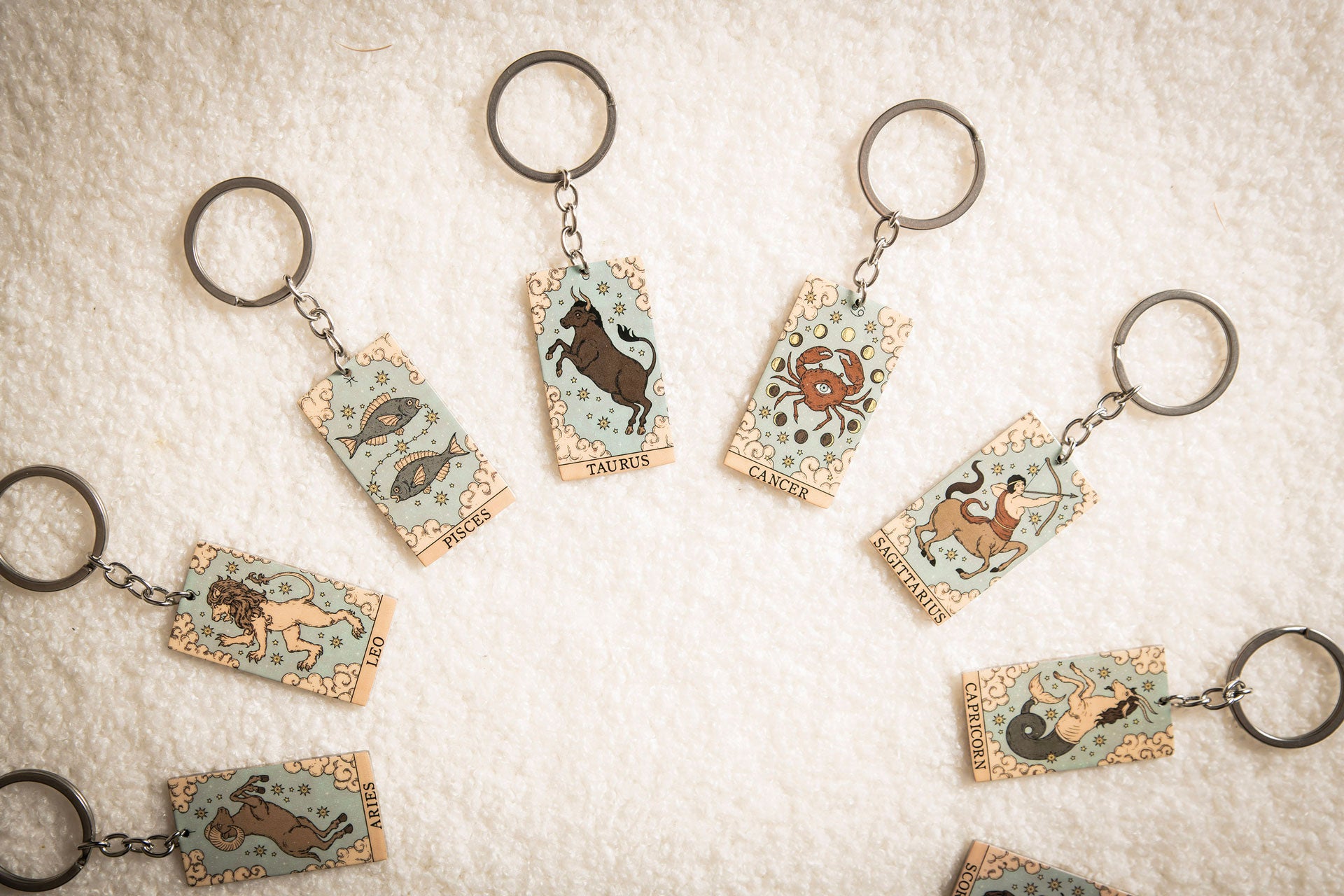 Zodiac Keyrings – Karma Living