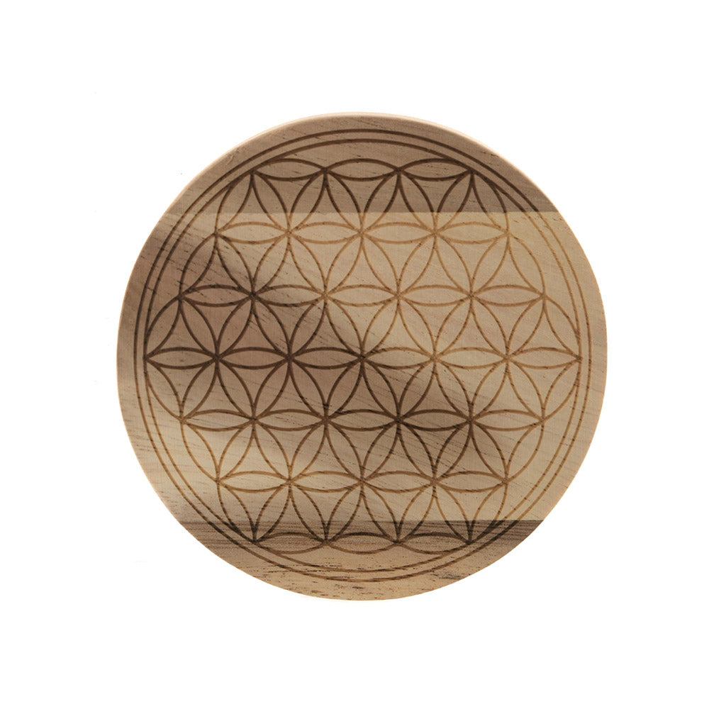 Crystal Gridding Board Flower Of Life – Karma Living
