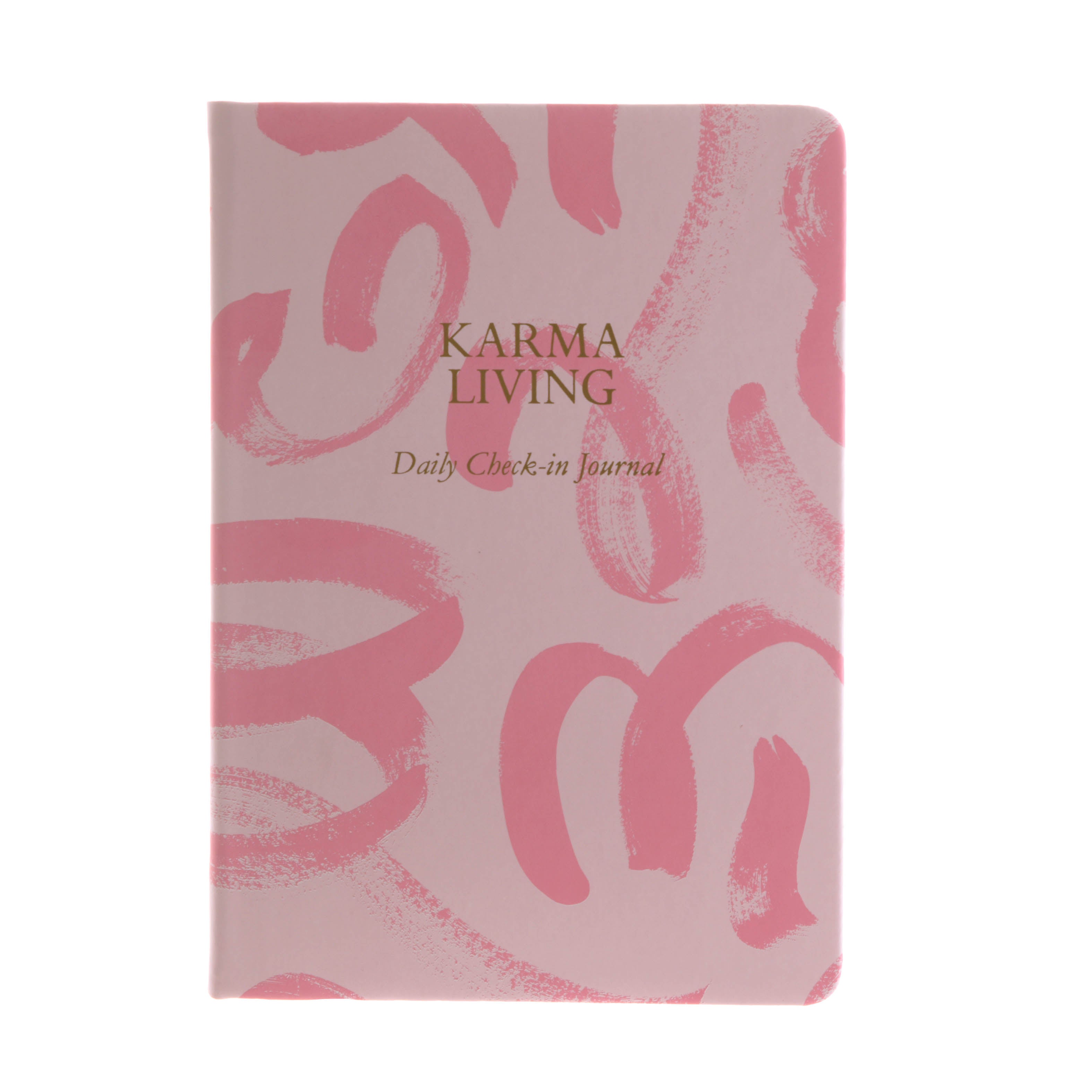Faux Leather Daily Check In Journal – Karma Living
