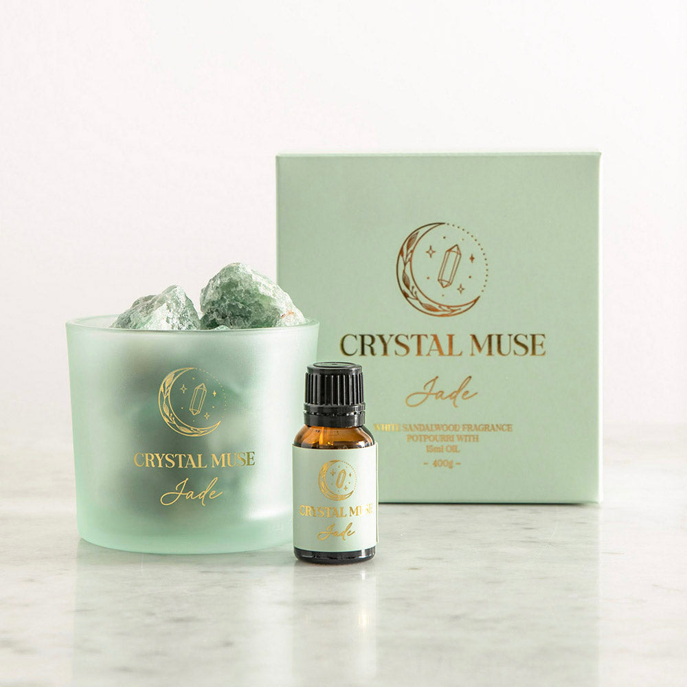 Crystal Muse Jade Potpourri 400g with Oil – Karma Living
