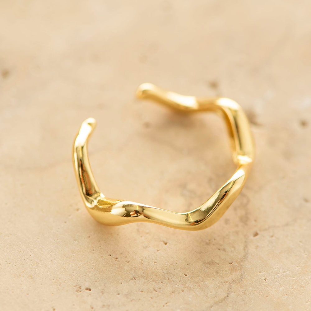 Wave Ring Adjustable – Karma Living