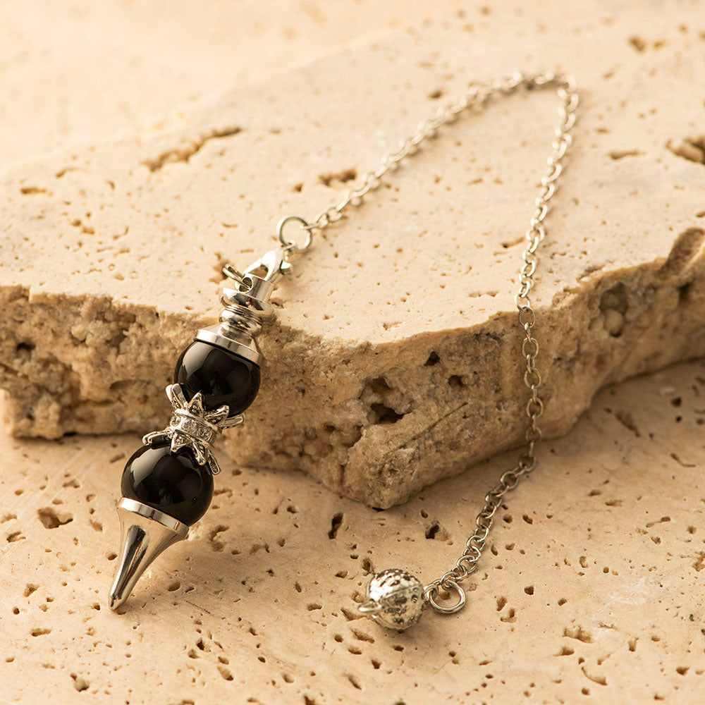 Black Onyx Pendulum – Karma Living