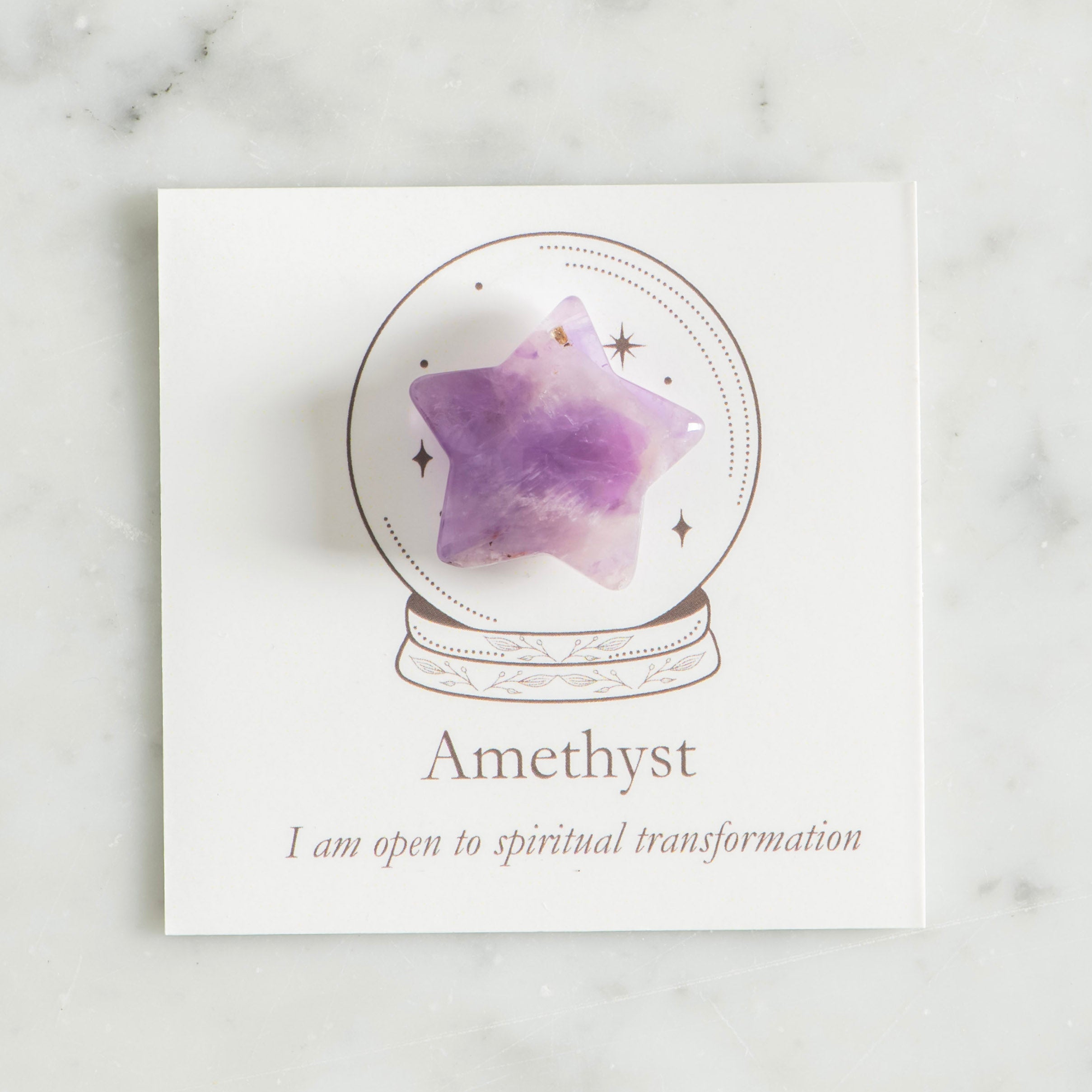 Amethyst Star Crystal Affirmation – Karma Living