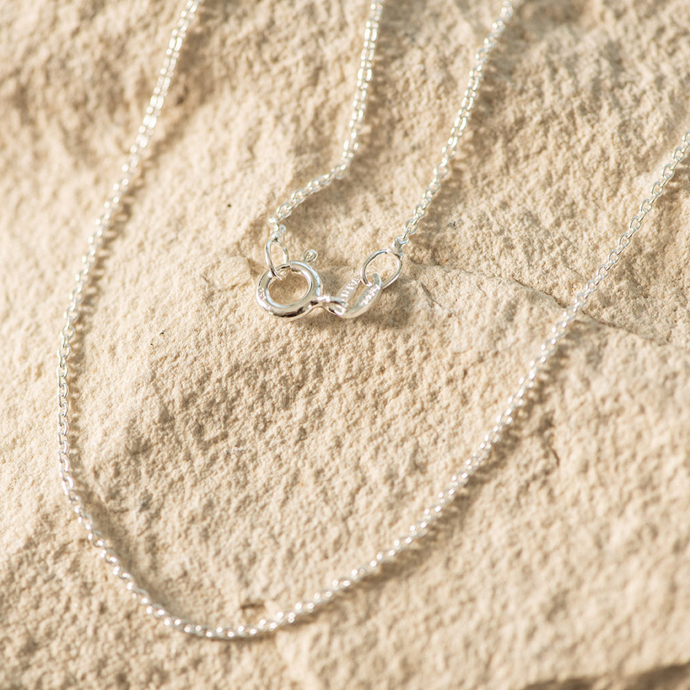 Trace Chain Necklace Silver – Karma Living
