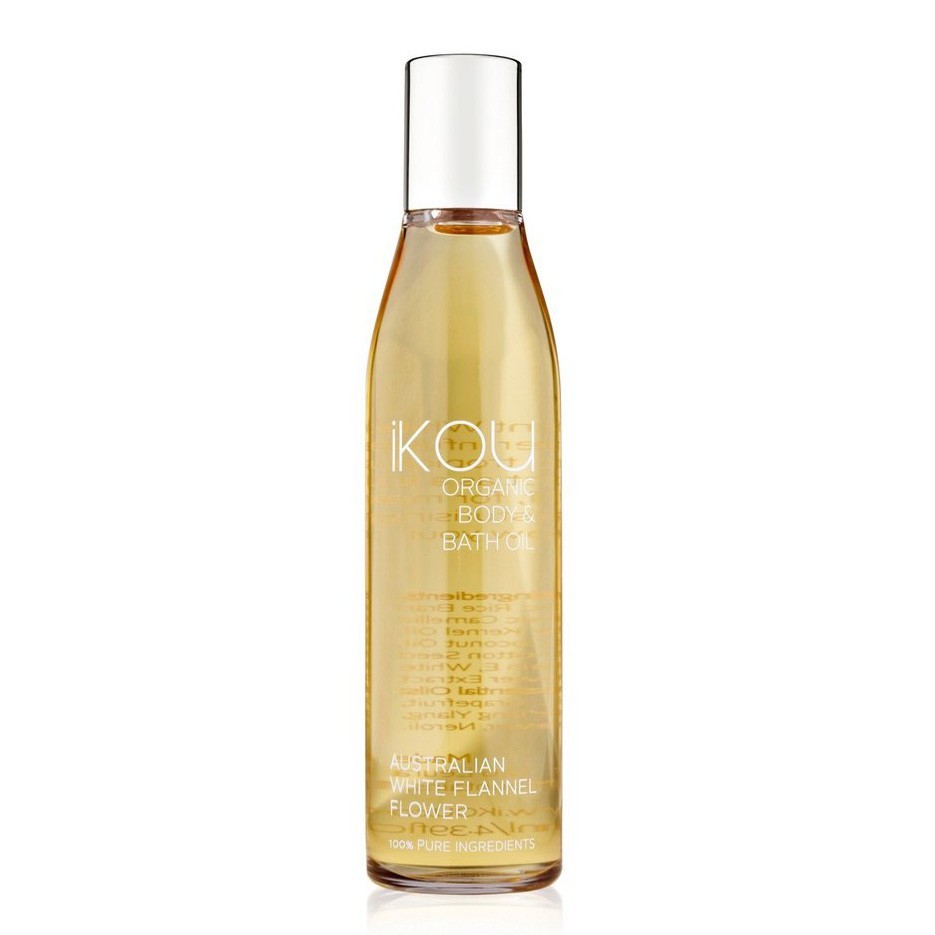 iKOU Massage & Body Oil Organic White Flannel Flower – Karma Living